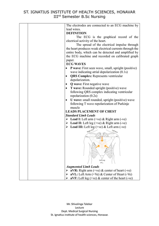 Cardiac Assessment for B.sc Nursing Student.pdf | Heart and ...