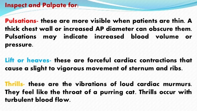 Cardiac assessment ppt