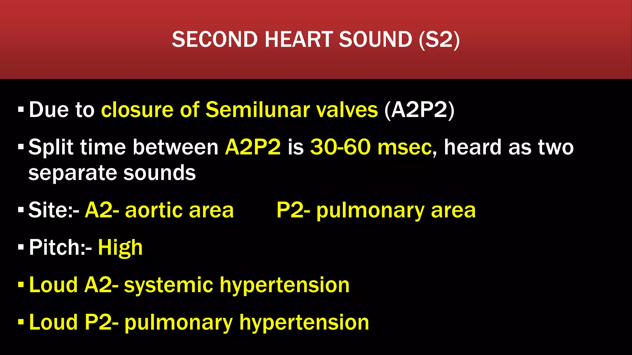 Cardiac auscultation | PPTX