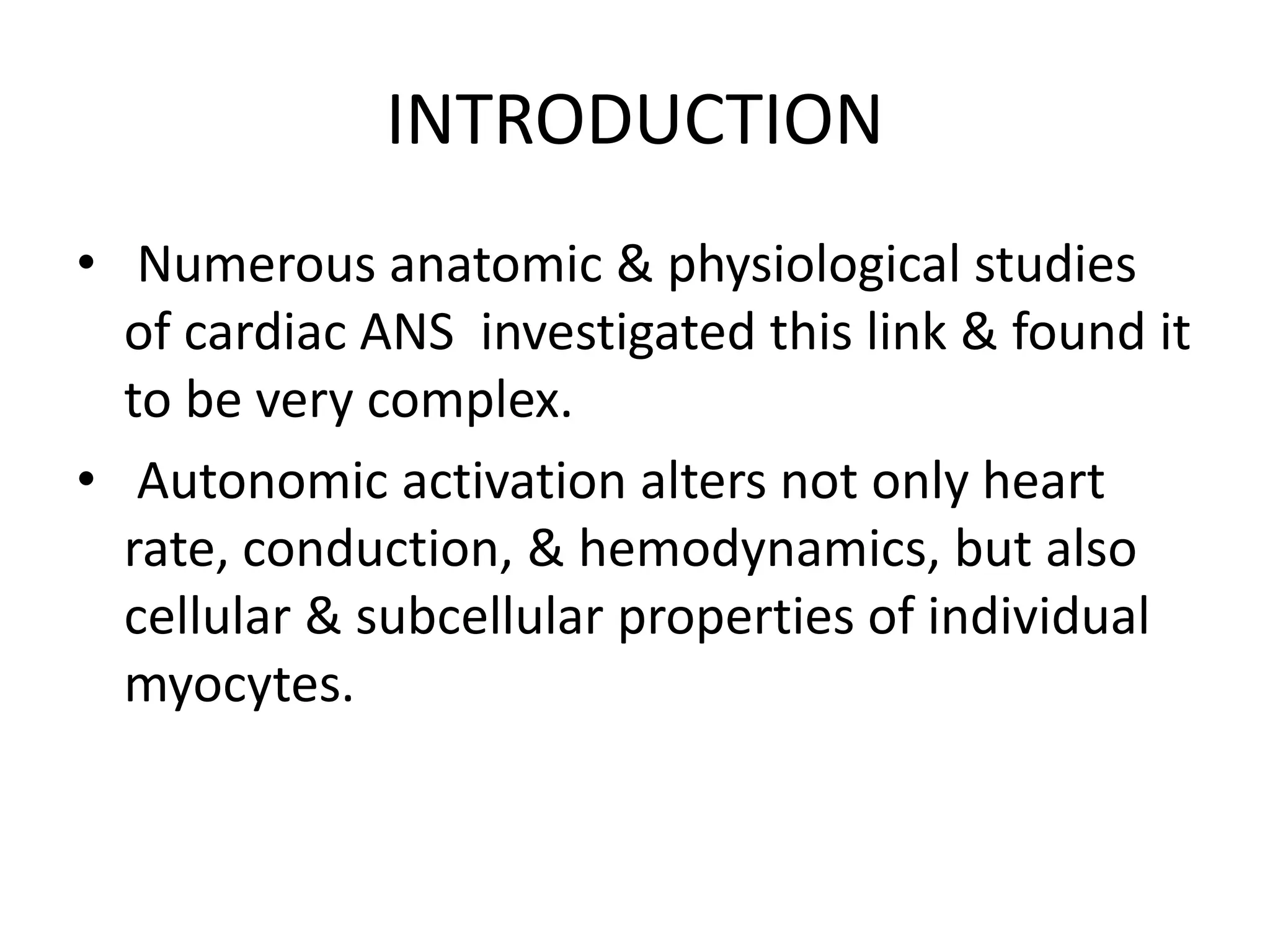 CARDIAC AUTONOMIC SYSTEM CLINICAL SIGNIFICANCE.pptx
