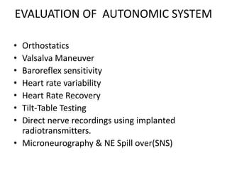 CARDIAC AUTONOMIC SYSTEM CLINICAL SIGNIFICANCE.pptx