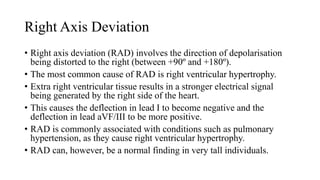 Cardiac axis | PPTX