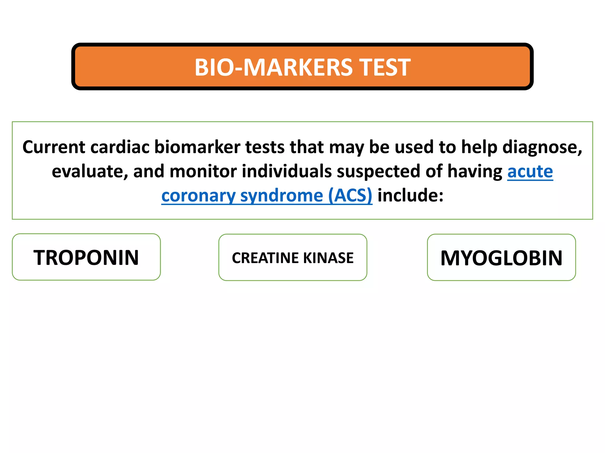 Cardiac biomakers - How to Diagnose Heart Attack from Blood Reports | PPT