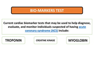 Cardiac biomakers - How to Diagnose Heart Attack from Blood Reports | PPTX