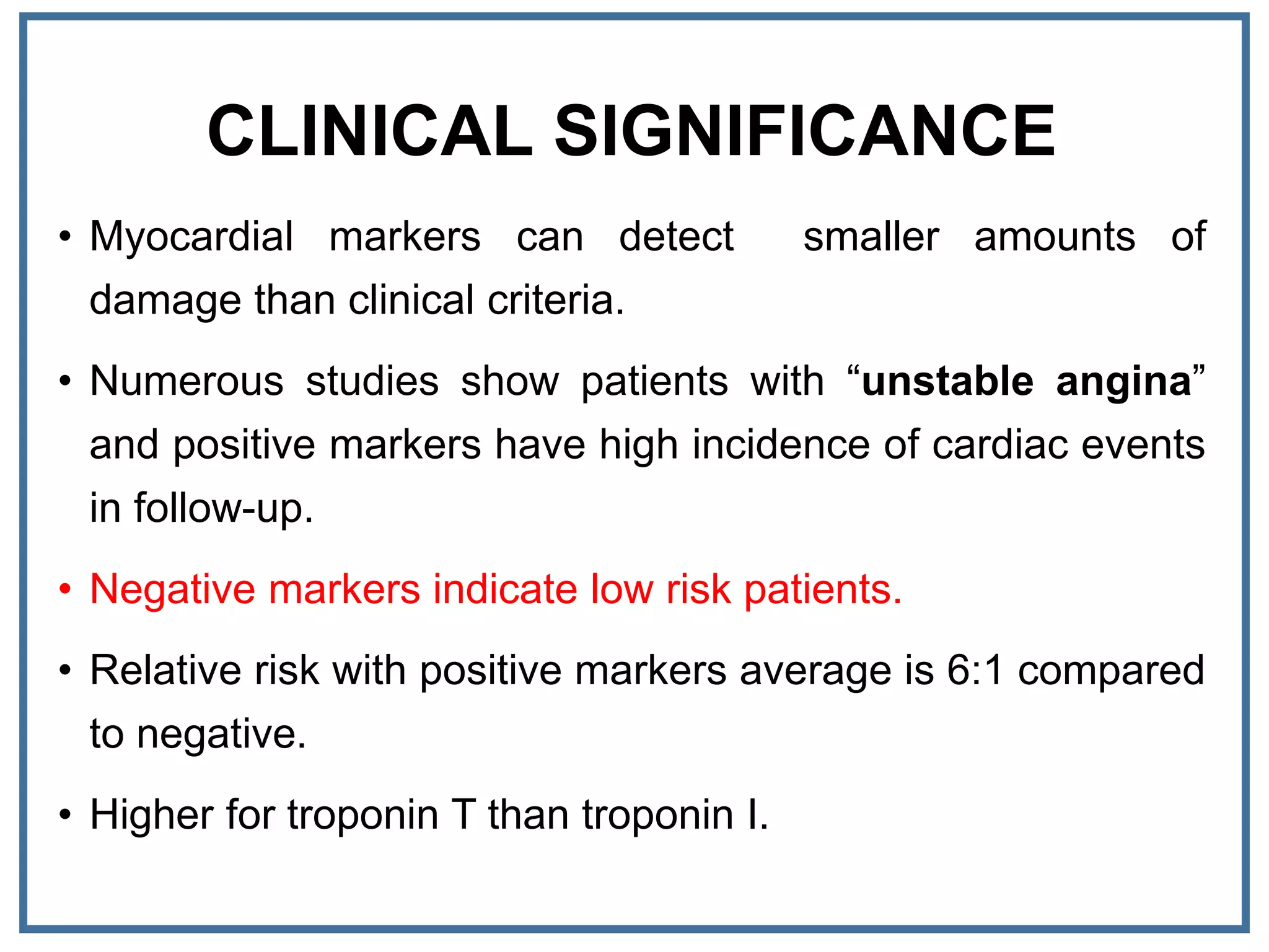 Cardiac biomarkers - I | PDF