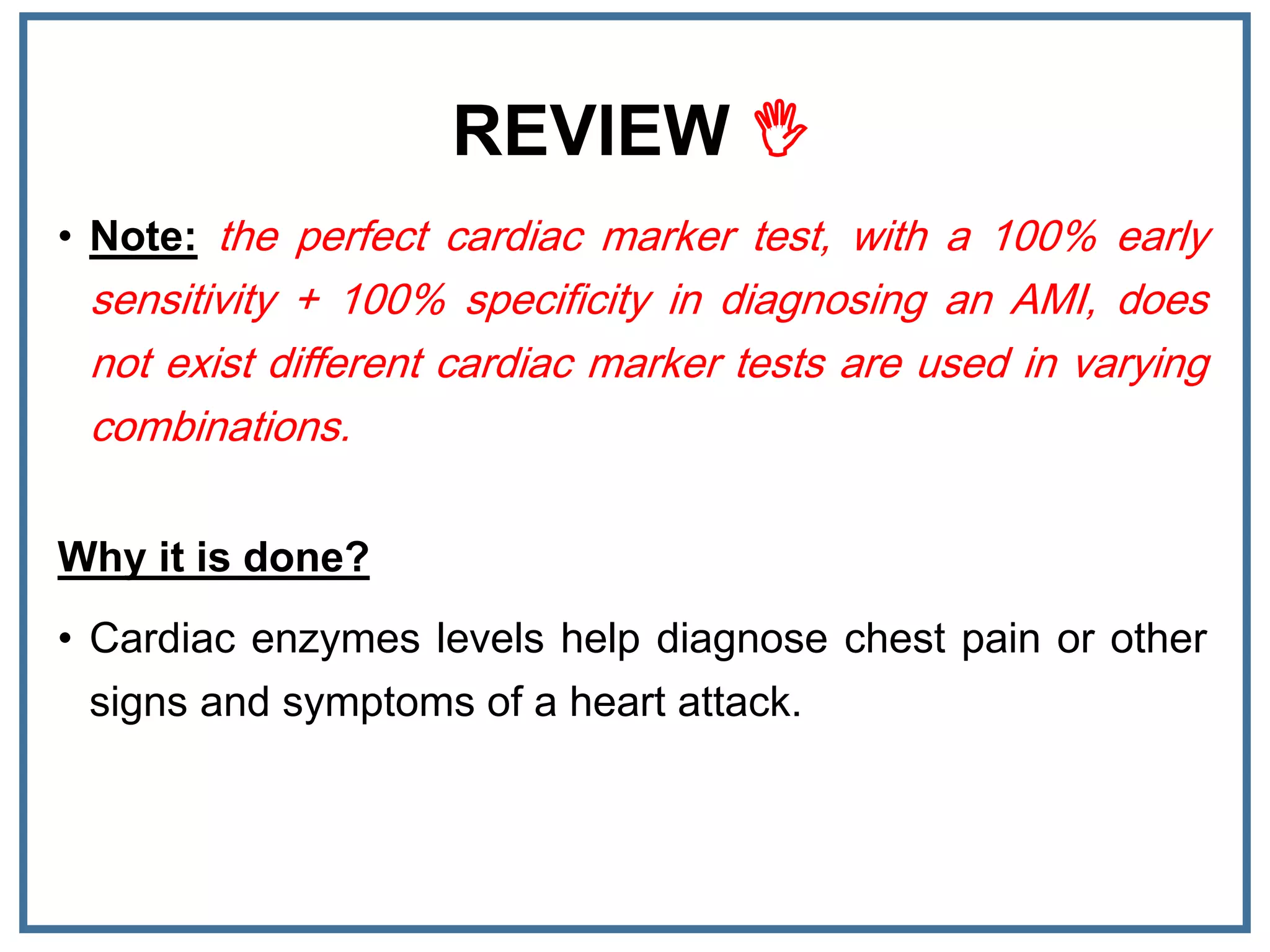 Cardiac biomarkers - I | PDF
