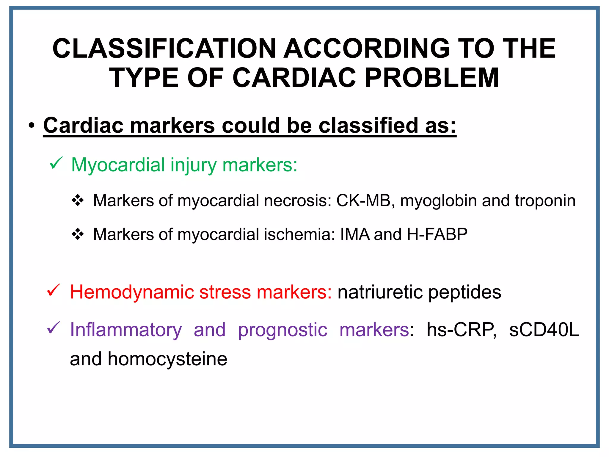 Cardiac biomarkers - I | PDF