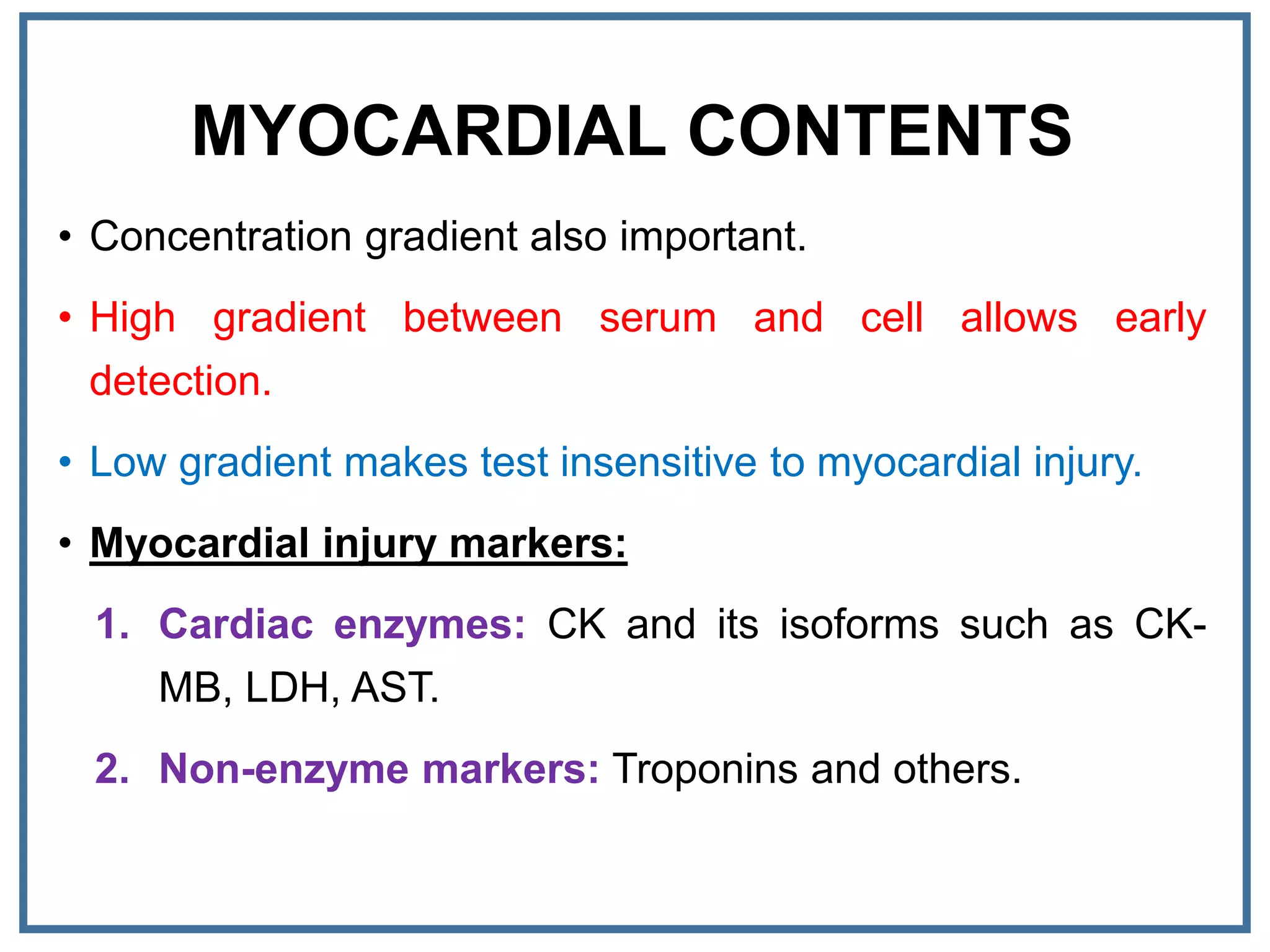 Cardiac biomarkers - I | PDF