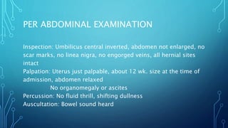 Cardiac Disease In Pregnancy For MTP a CASE PRESENTATION | PPT