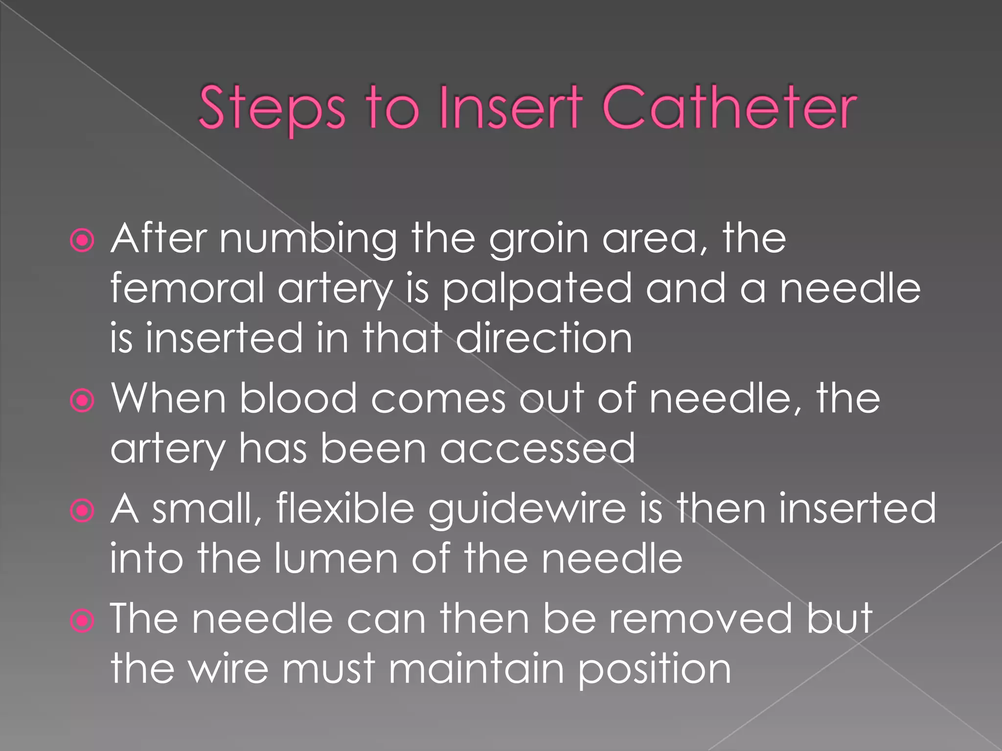 Cardiac catheterization | PPTX