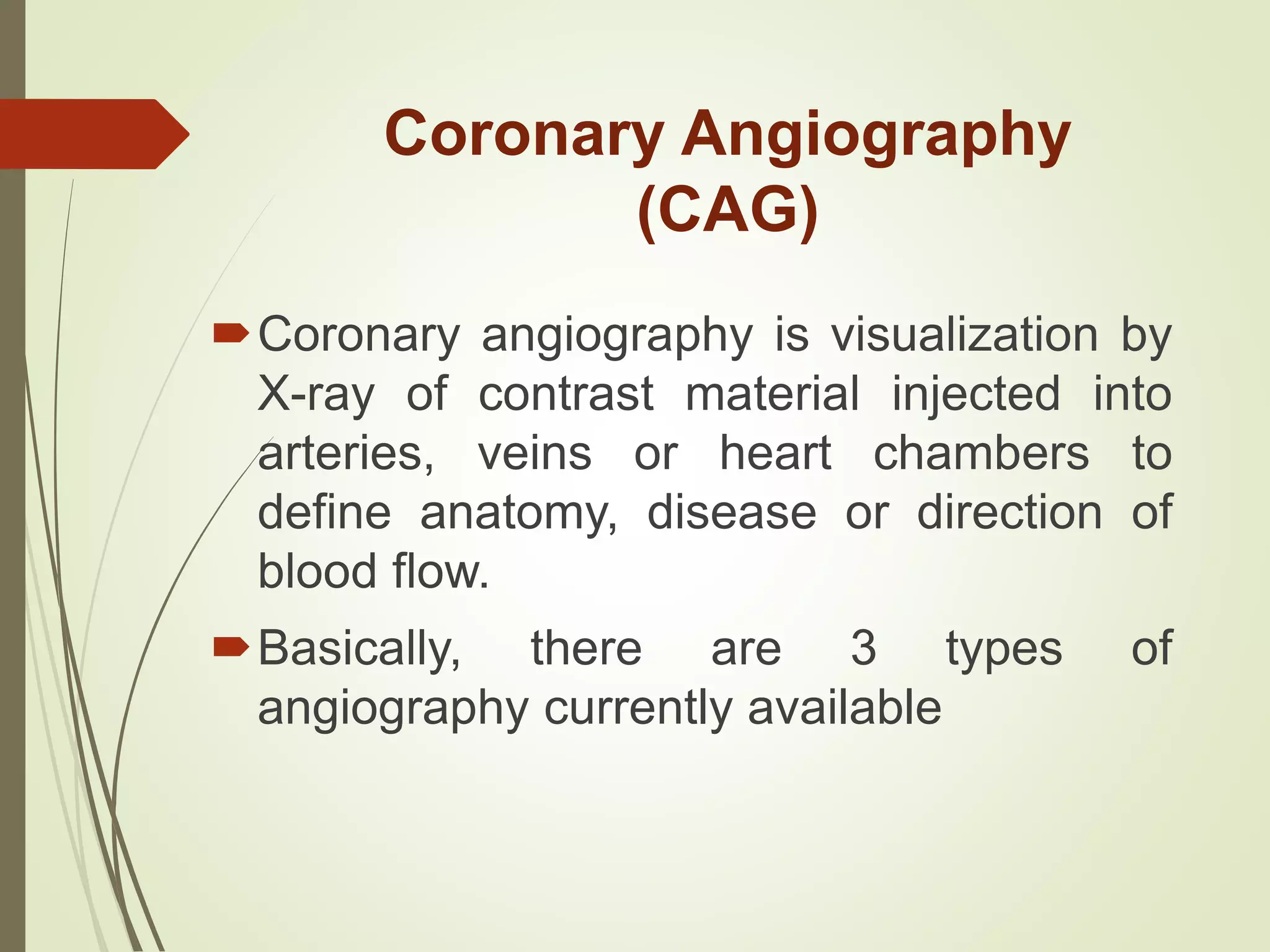 Cardiac catheterization | PPTX