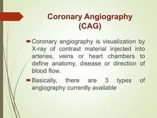Cardiac catheterization | PPTX