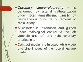 Cardiac catheterization | PPTX