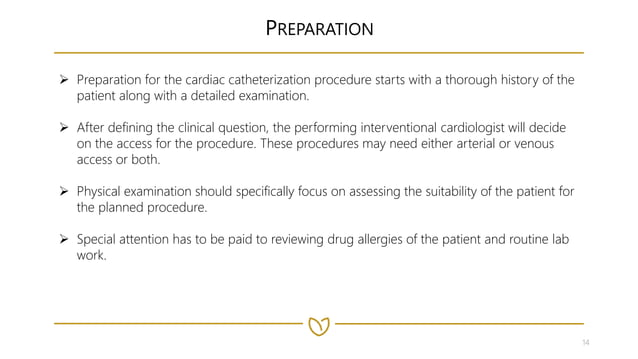 CARDIAC CATHETERIZATION.pptx | Heart and Cardiovascular Diseases ...