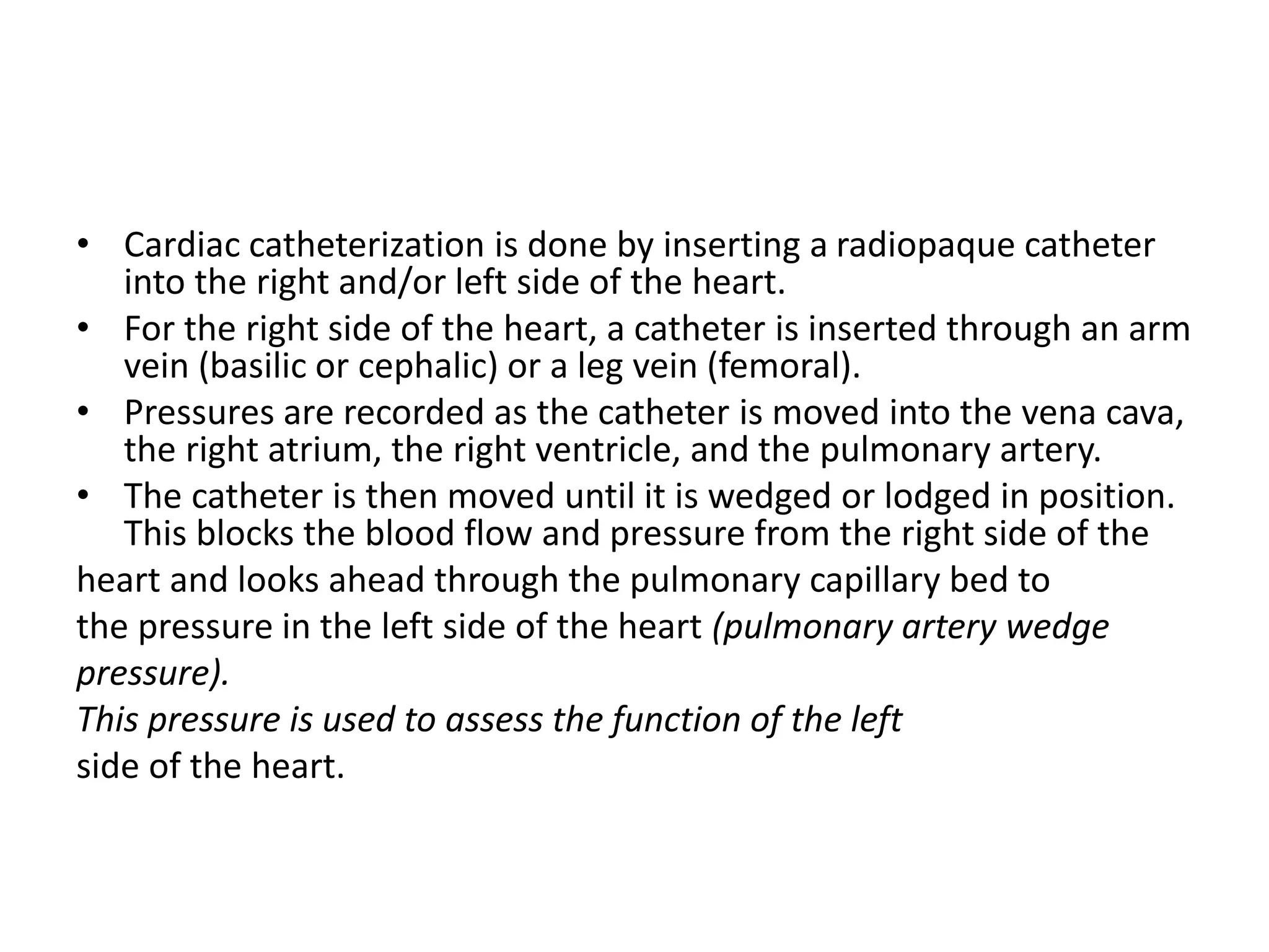 cardiac catheterization and coronary angiography (1).pptx