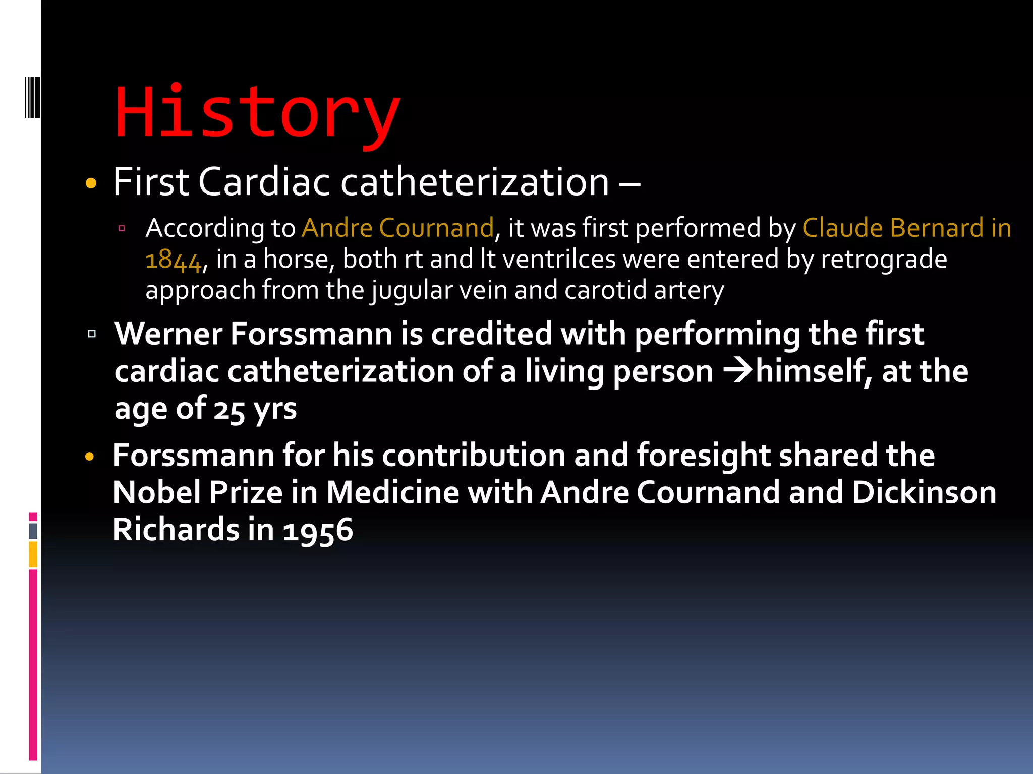 Cardiac catheterization at a glance (including instruments, view, dye ...