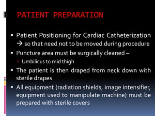 Cardiac catheterization at a glance (including instruments, view, dye ...