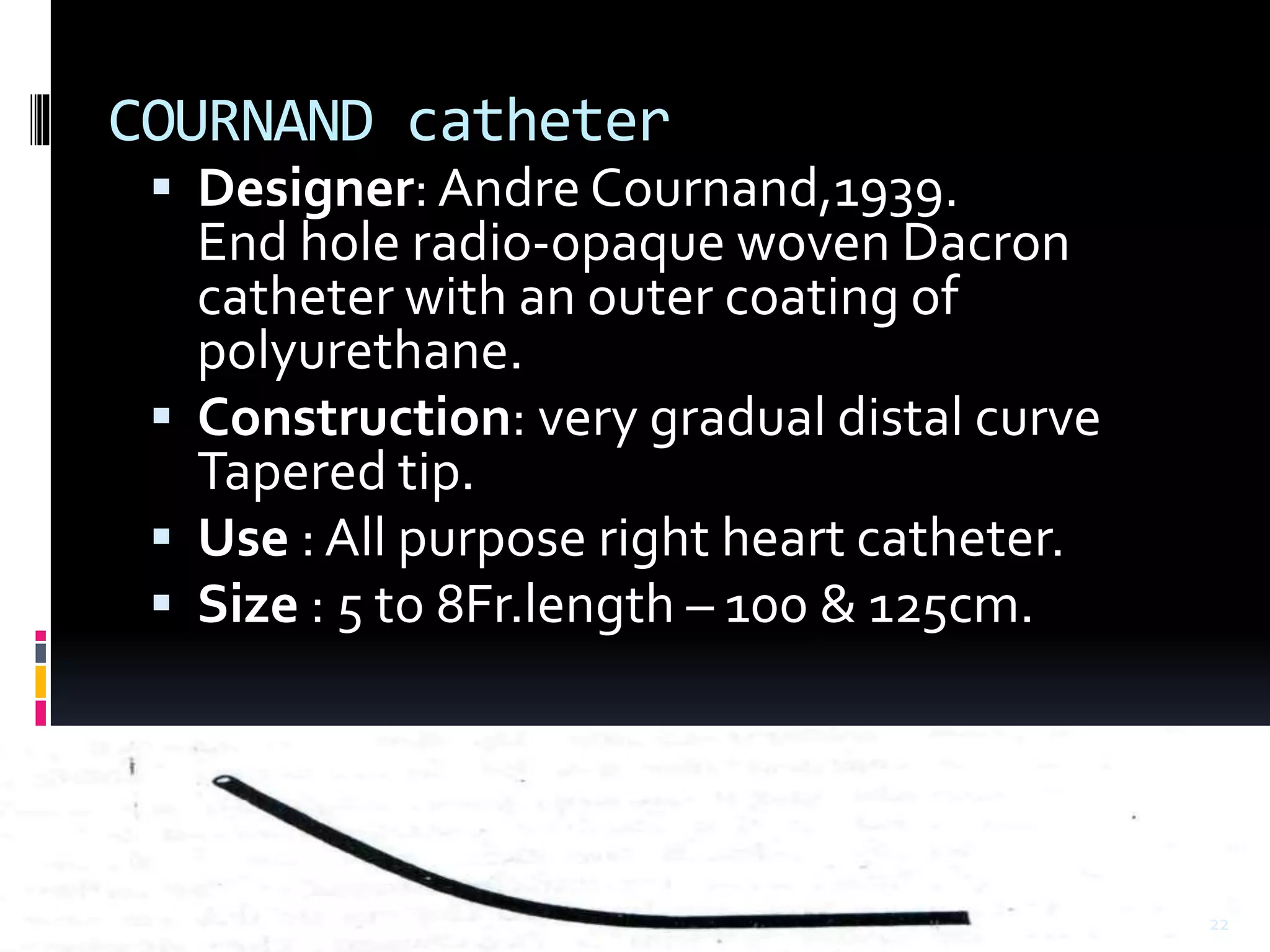 Cardiac catheters | PPTX