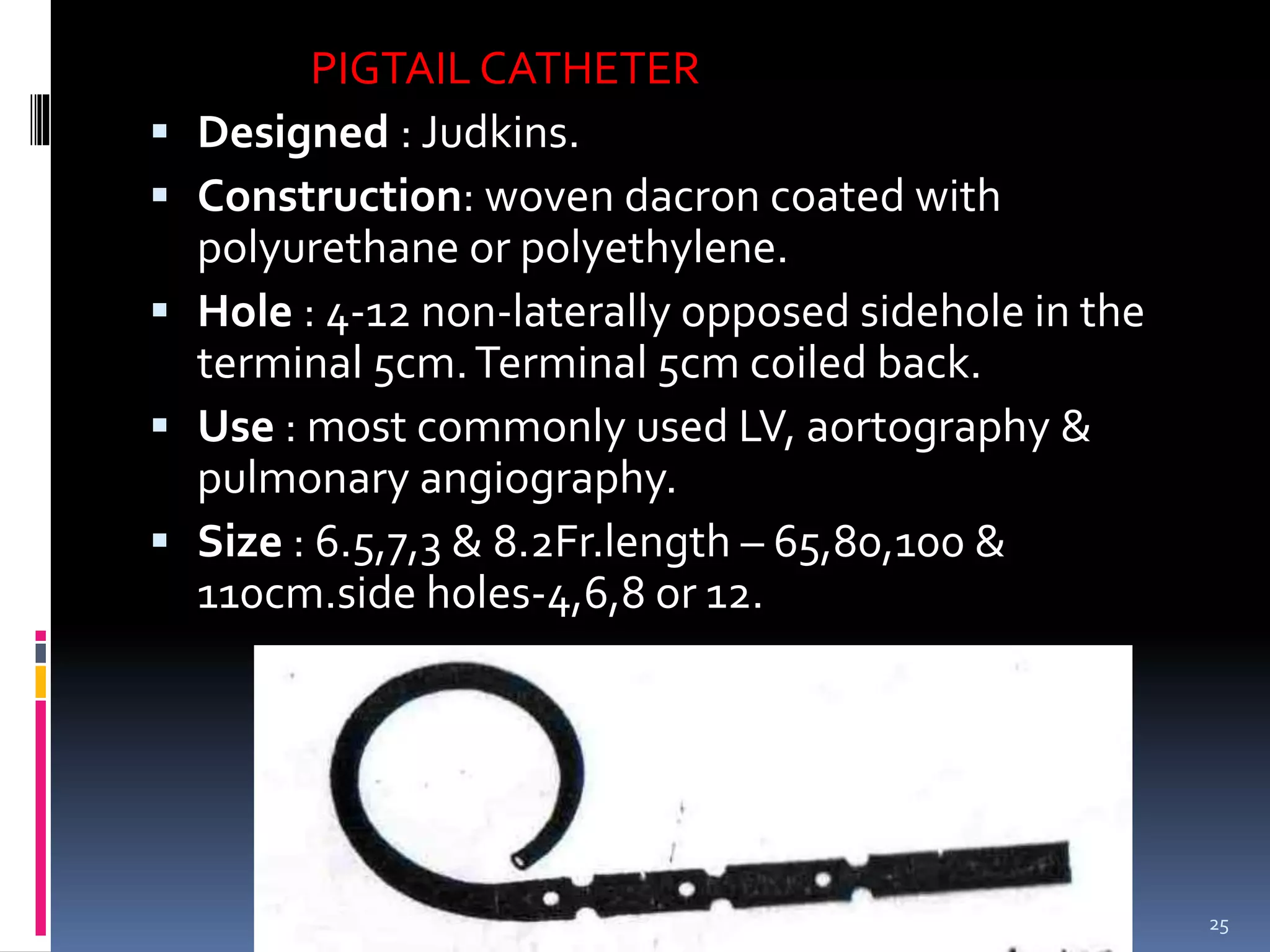 Cardiac catheters | PPTX