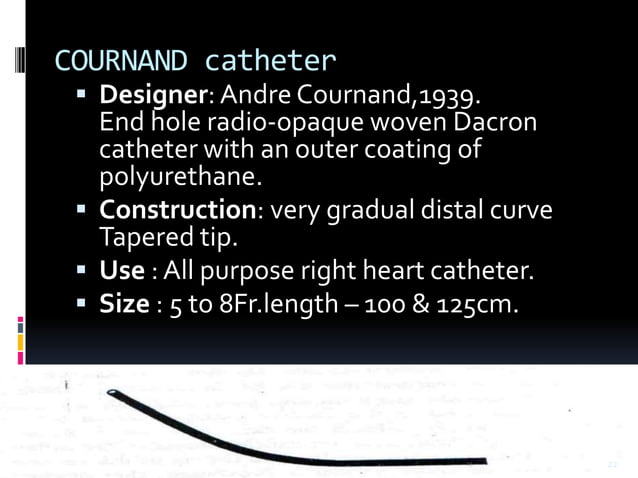Cardiac catheters | PPTX