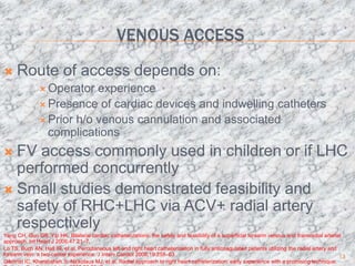 CARDIAC CATHETERISATION | PPTX