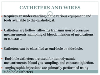 Cardiac cath principles in pediatrics | PPTX