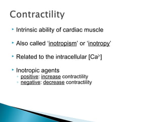 Cardiac contractility | PPT