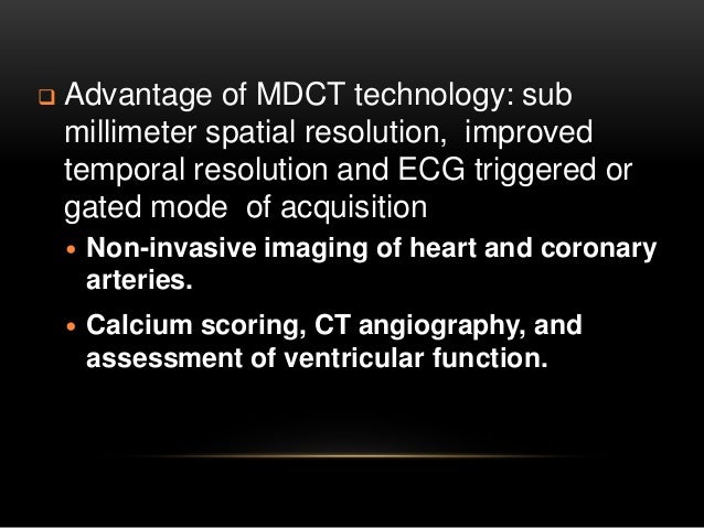 Cardiac Ct