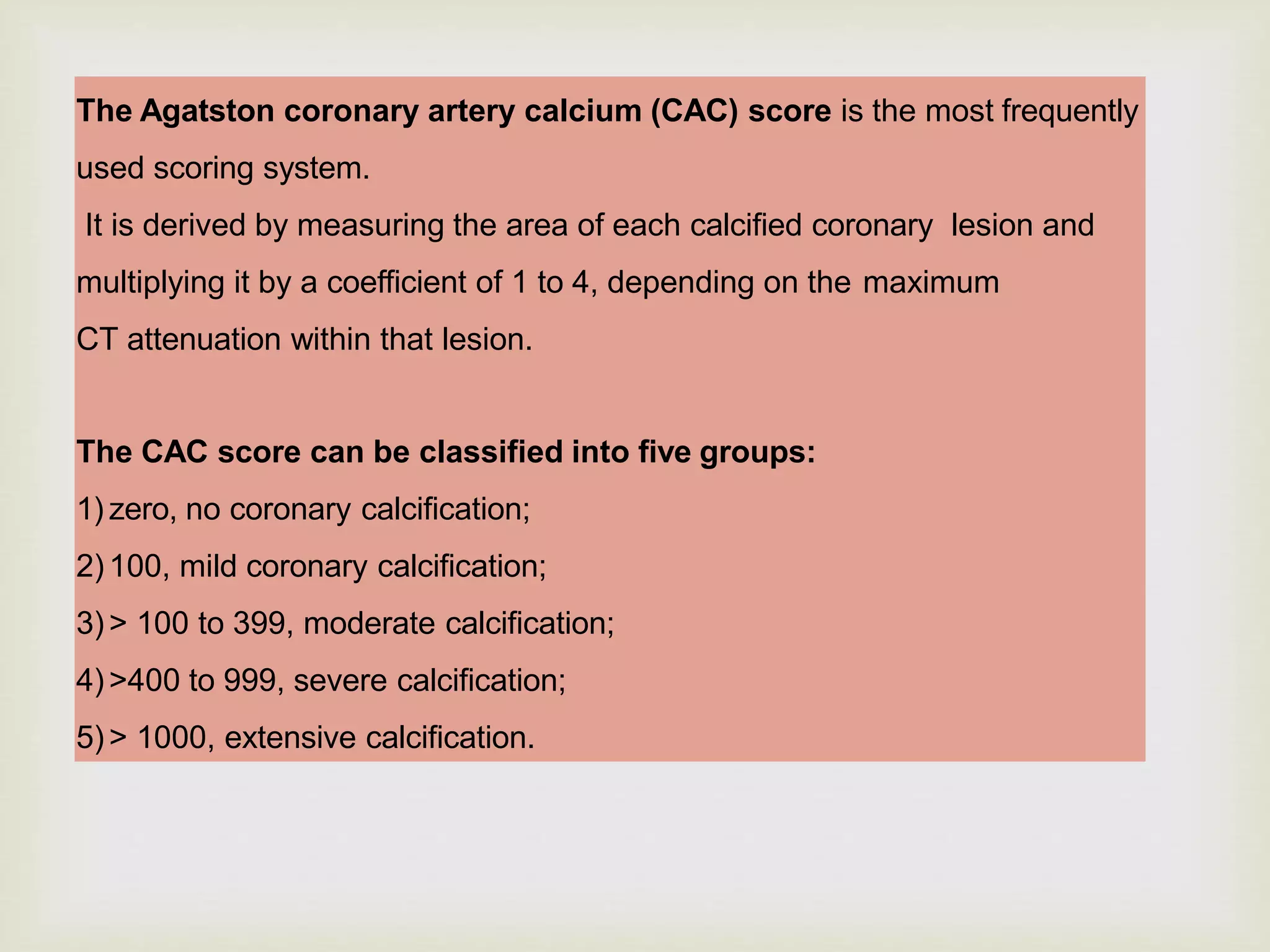 Coronary CT Angiography | PPTX