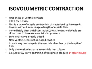 Cardiac cycle physiology ppt | PPTX