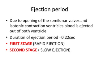 Cardiac cycle physiology ppt | PPT