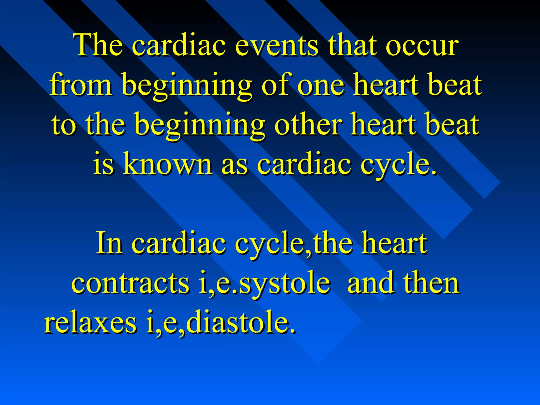 Cardiac cycle | PPT