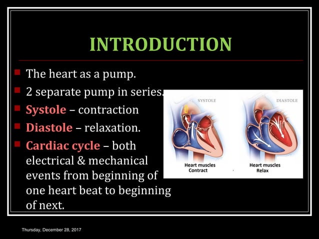 CARDIAC CYCLE | PPT