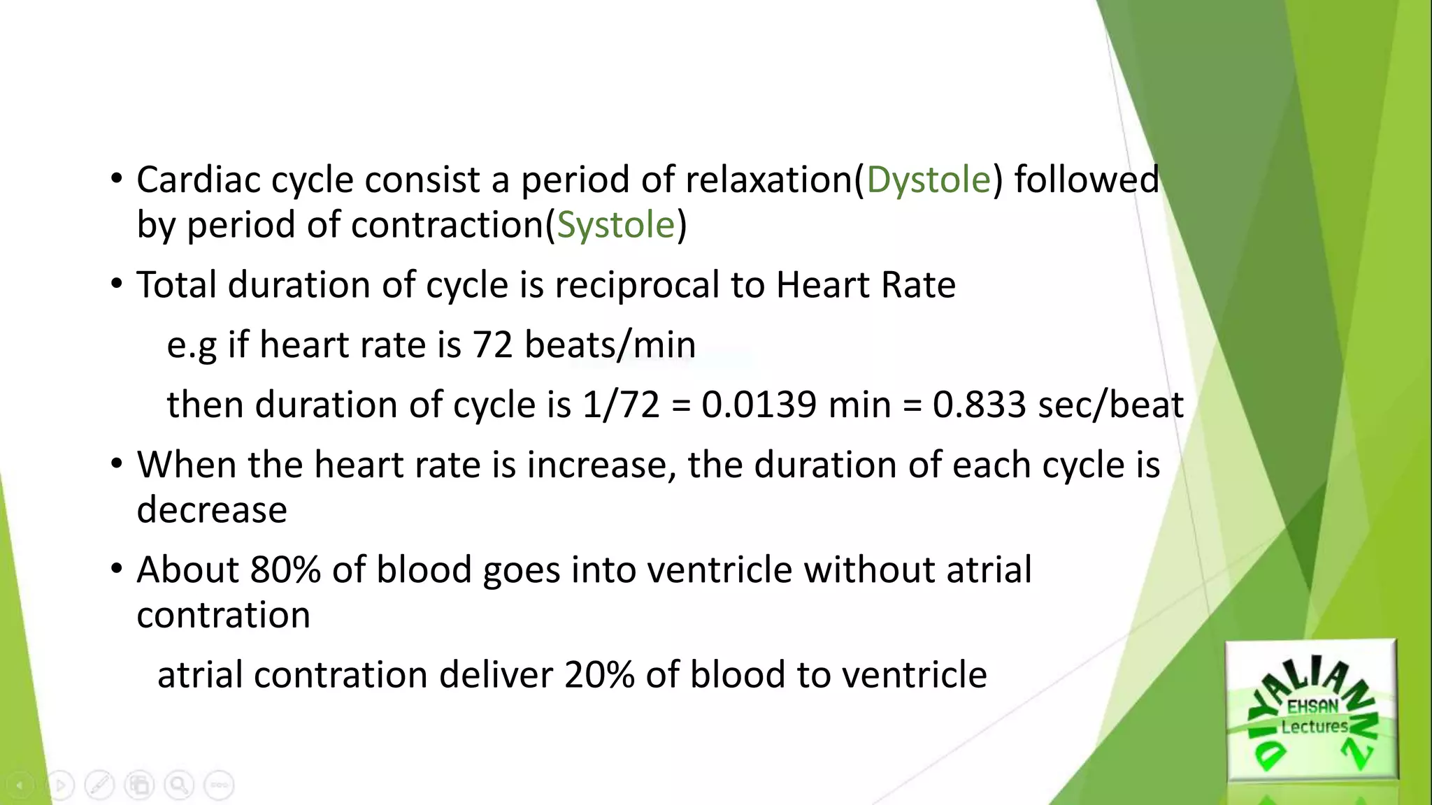 Cardiac cycle | PPTX