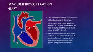 Cardiac cycle | PPTX