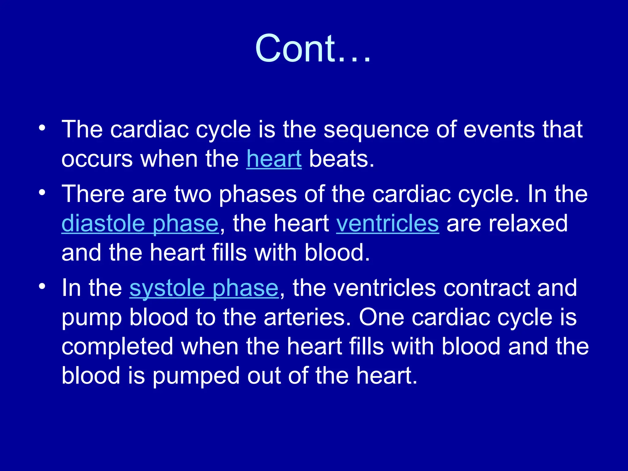 cardiac cycle anatomy powerpoint presentation | PPT