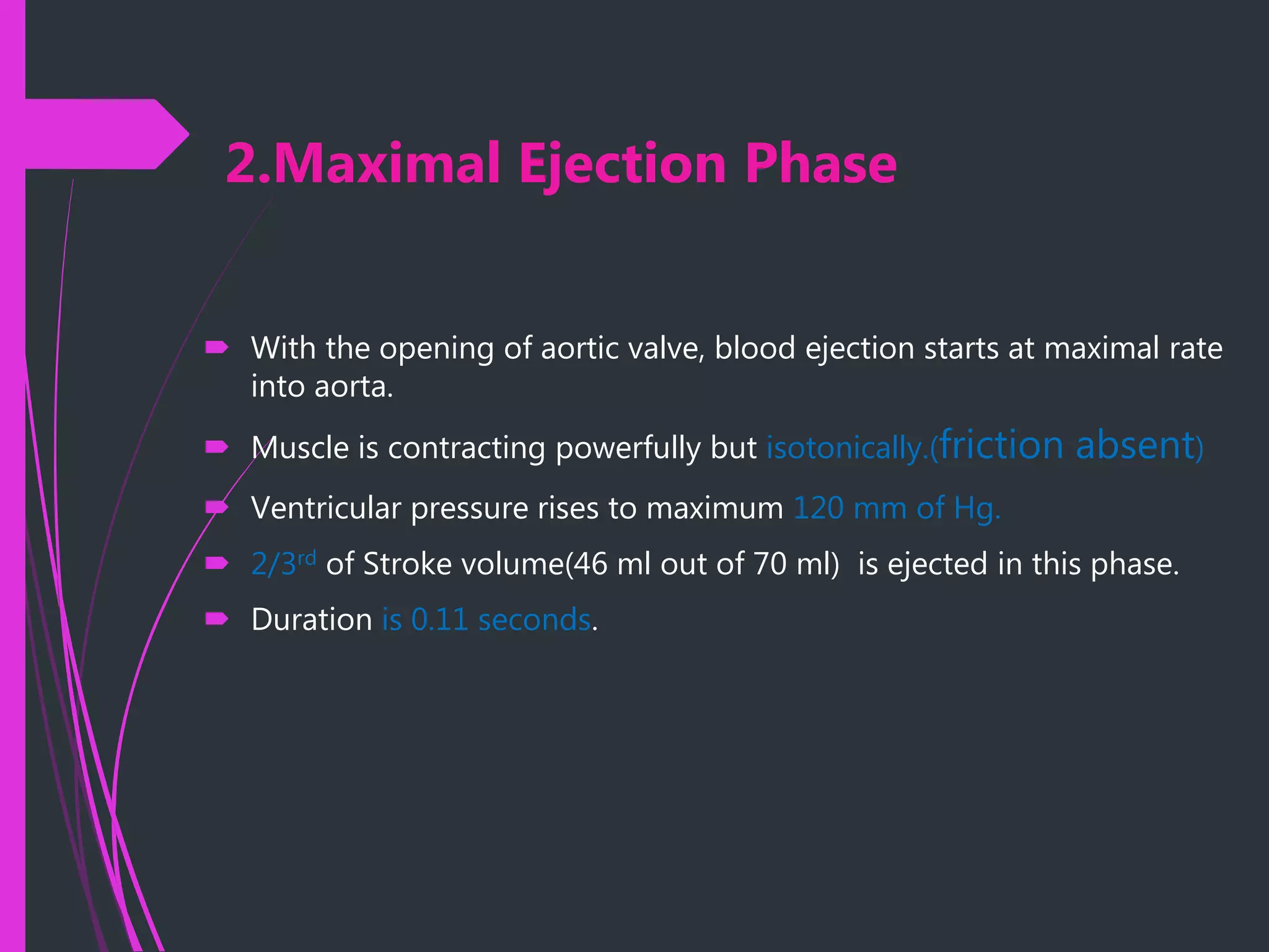 Cardiac cycle (The Guyton and Hall physiology) | PPTX