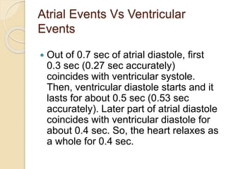 Cardiac cycle | PPTX | Heart and Cardiovascular Diseases | Diseases and ...