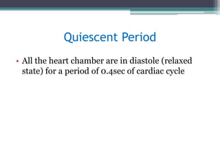 Cardiac cycle | PPT