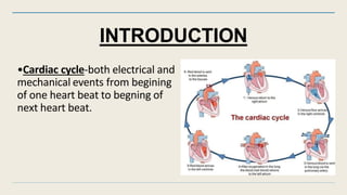Cardiac cycle of heart in physiology pdf | PDF