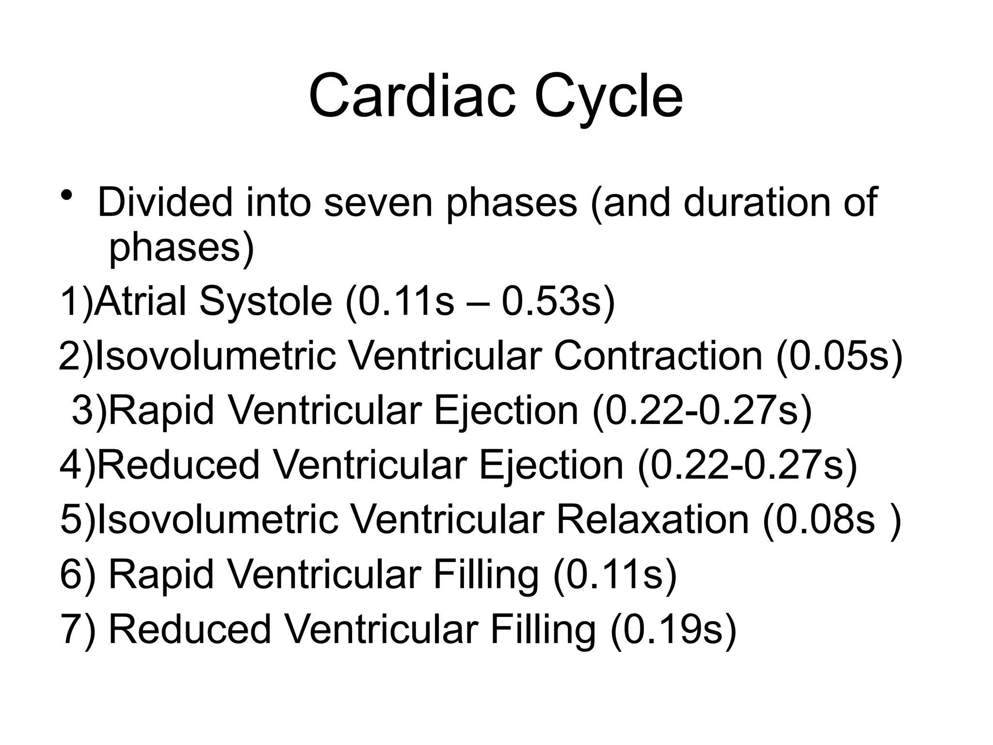 CARDIAC CYCLE. Anatomy physiology functions and principles in ...
