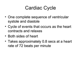 Cardiac cycle | PPT