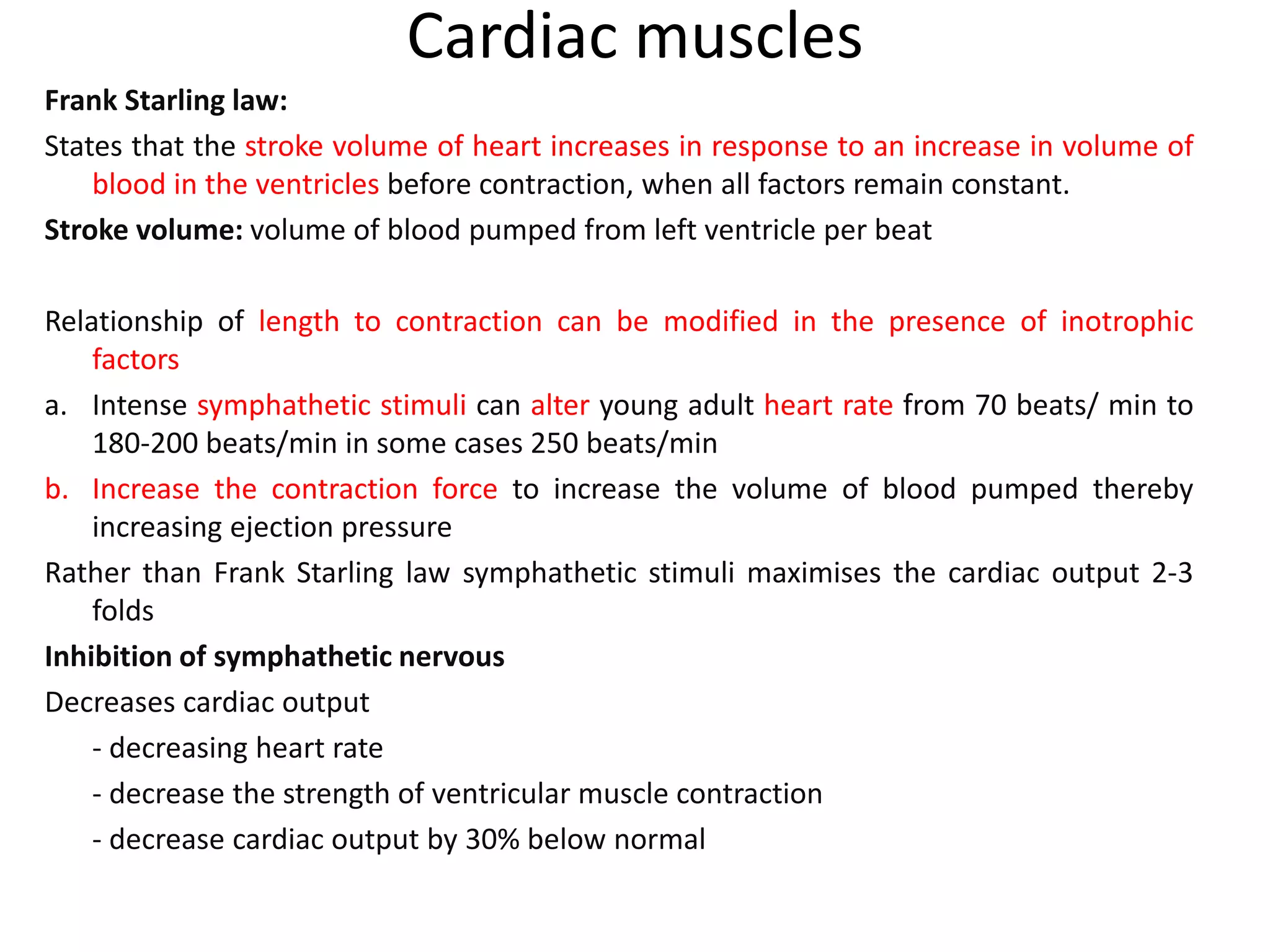 Heart - Blood Circulation and Function of cardiac muscles | PPT