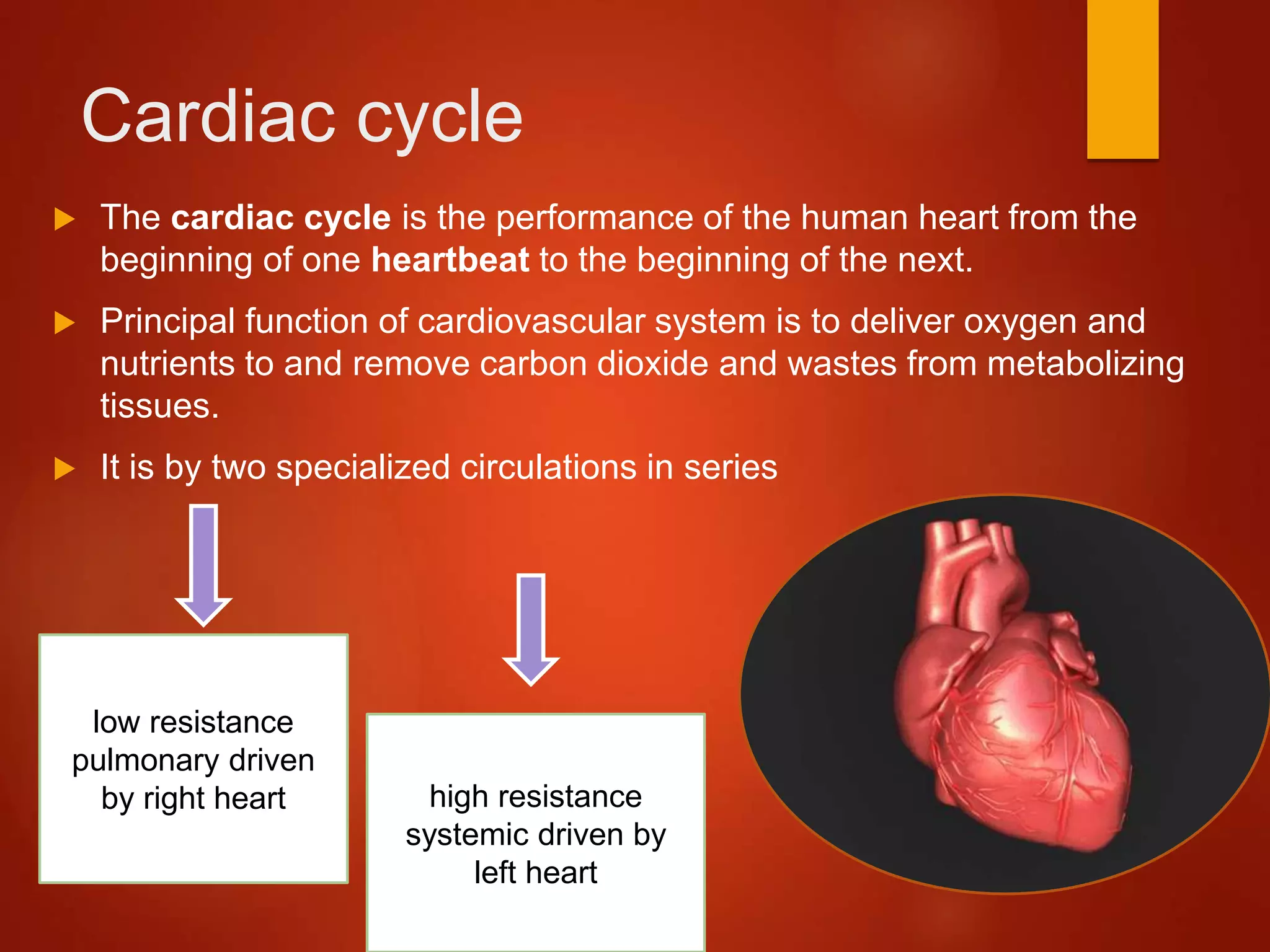 Cardiac cycle and its abnormality | PPTX