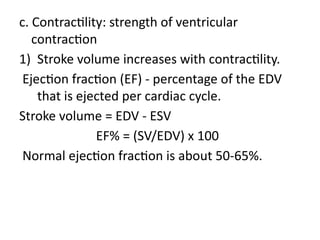 Cardiac Cycle, Cardiac Output presentation | PPT