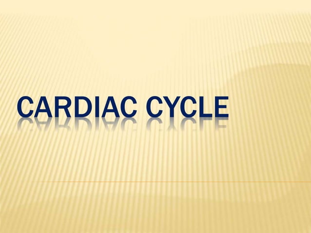Cardiac cycle Physiology | PPTX | Heart and Cardiovascular Diseases ...