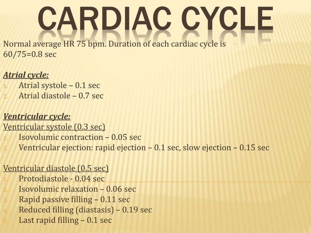 Cardiac cycle Physiology | PPTX | Heart and Cardiovascular Diseases ...