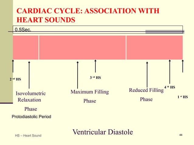 Cardiac Cycle, Heart Sounds, Cardiac Murmur. Physiology pptx | PPT