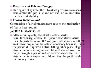 Cardiac cycle new | PPTX