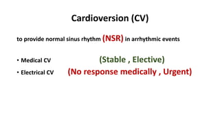Cardiac Defibrillation & Cardioversion Principles and Basics ACCC 2024 ...